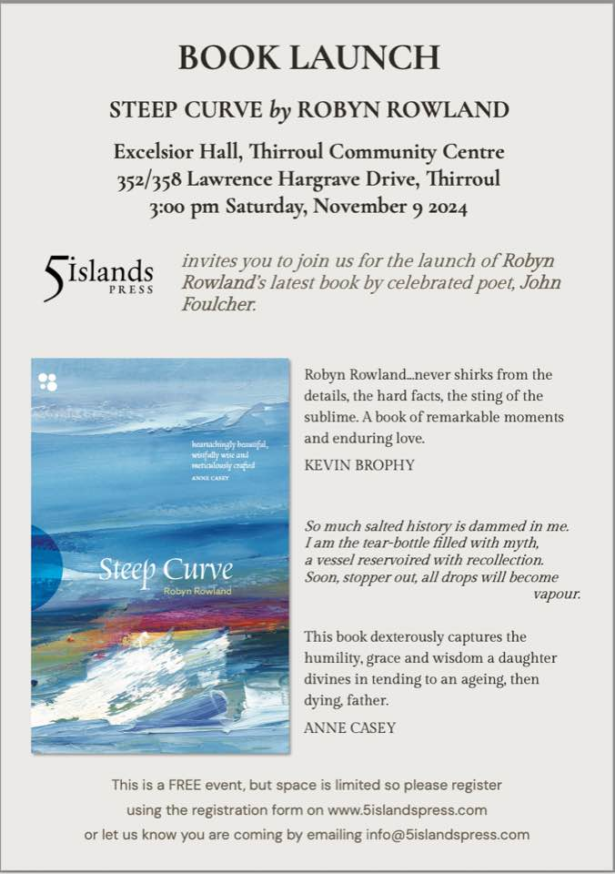 Steep Curve by Robyn Rowland – UNFURL